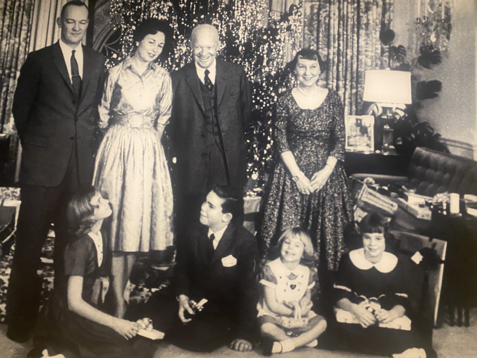 Lunching with the granddaughter of President Dwight D. Eisenhower ...